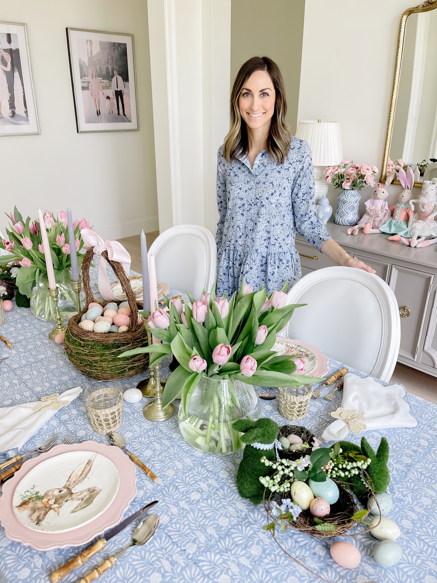 Easter Tablescape
